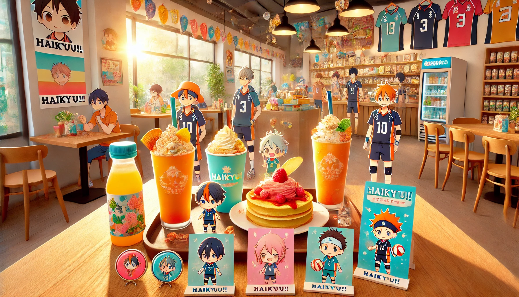 ハイキュー コラボ カフェで限定メニューを満喫！2024年最新イベントも紹介 | アニメVODブログ